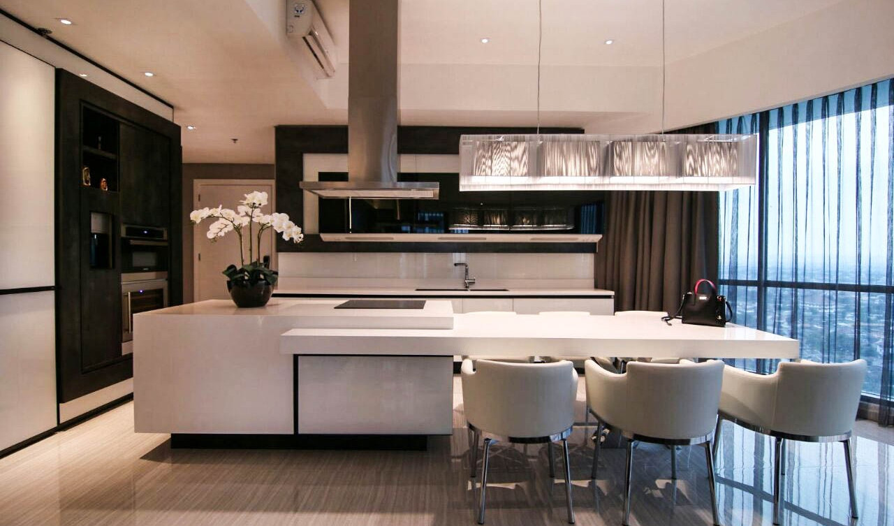 Showroom Pondok Indah Kitchen Rustic - METRIC - Premium Cabinetry System