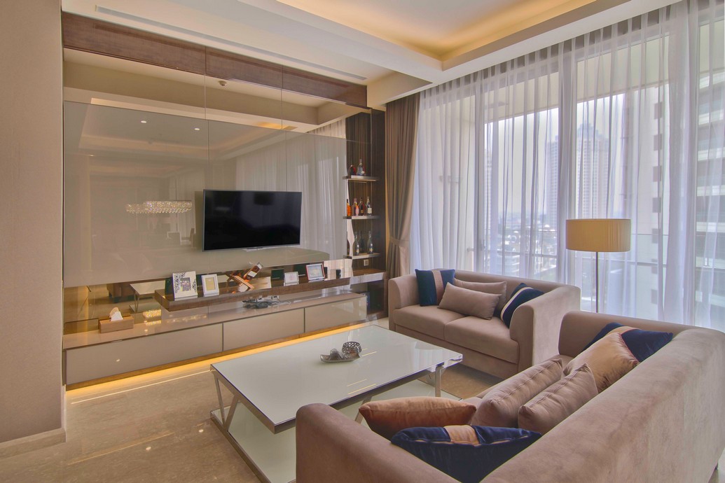 Pakubuwono Spring Living Room - METRIC - Premium Cabinetry System